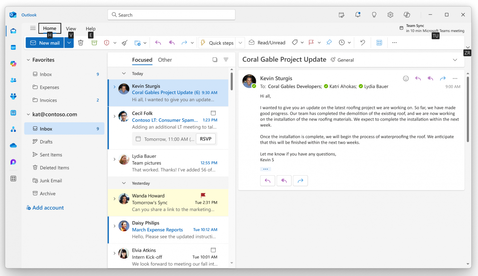 Accessibility and Usability Improvements in the new Outlook for Windows ...